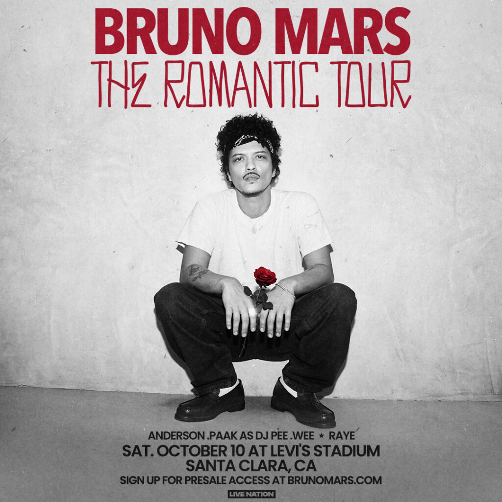 Win Tix: Bruno Mars - 99.7 NOW